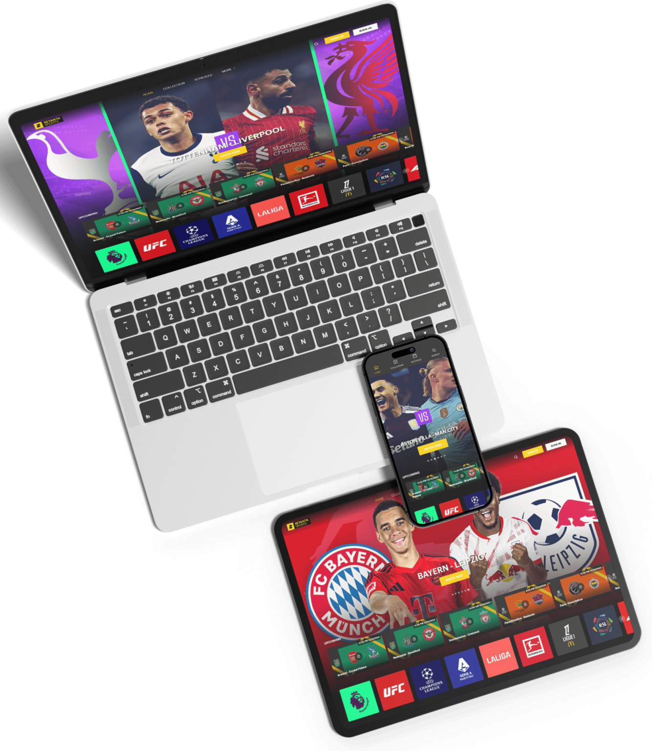 Setanta Sports - Live Sport Online, Sport streaming and news